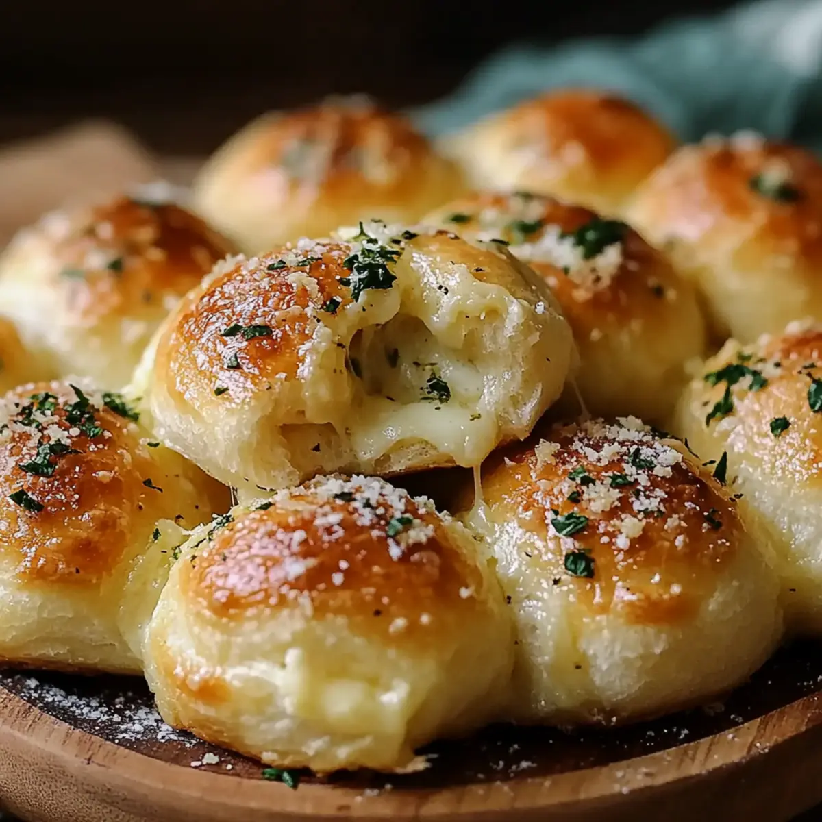 Cheese-Filled Garlic Knots: Irresistibly Cheesy and Easy to Make